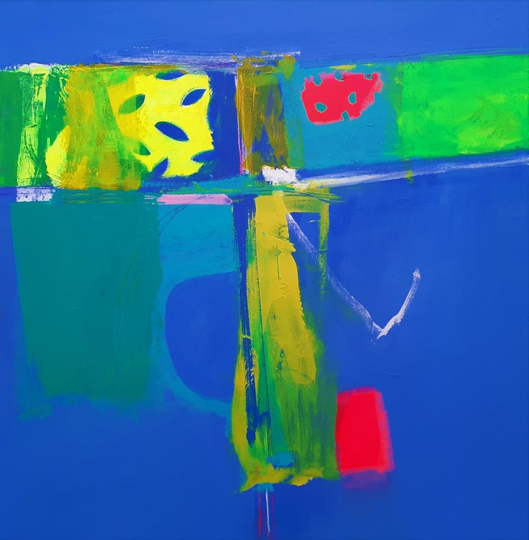 Brian Bartlett - Martinique - Colourful, Abstract Art: Acrylic on ...