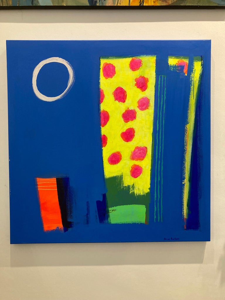 Brian Bartlett - Once upon a Time - Colourful abstract art: acrylic on ...