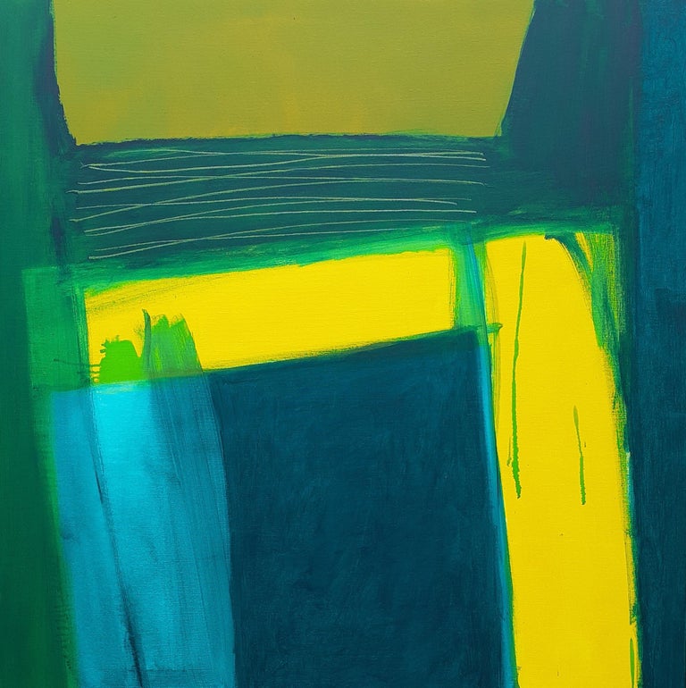 Brian Bartlett - Zenith - Bold Abstract Painting: Acrylic on Canvas For ...
