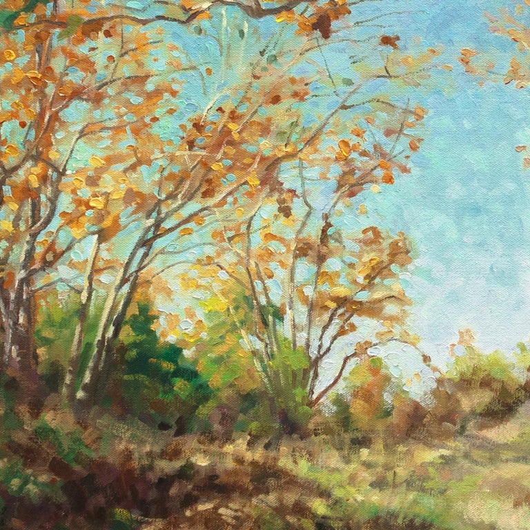 Brian Belfield - Impressionist Landscape, "Forever Autumn" For Sale at ...