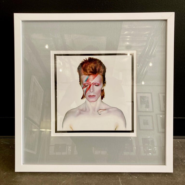Brian Duffy - David Bowie Aladdin Sane by Brian Duffy framed For Sale ...