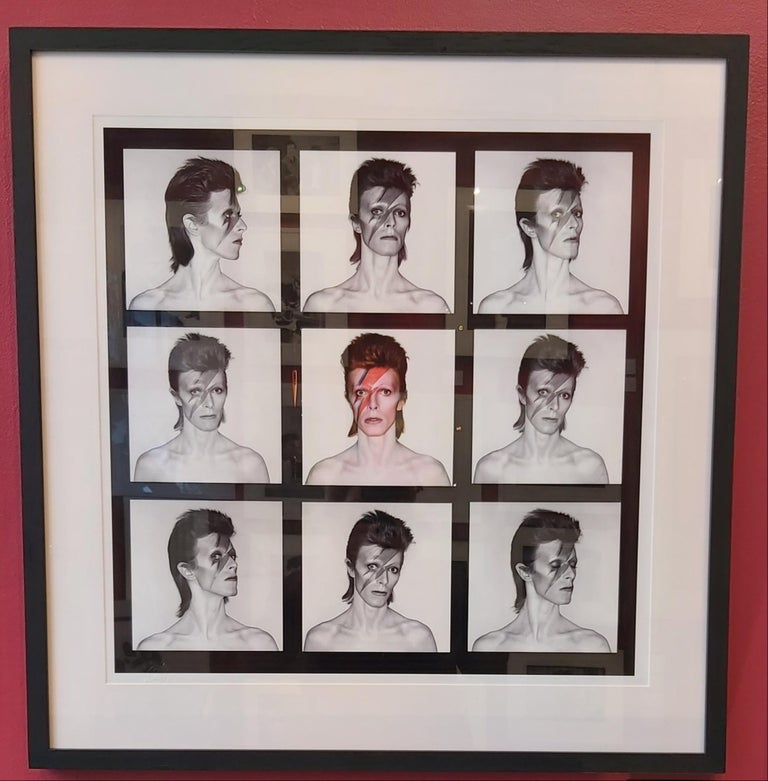 Brian Duffy - David Bowie, "Aladdin Sane Contact Sheet, 1973". Duffy ...