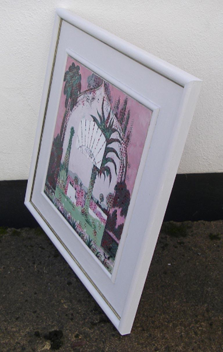 Brian Elwell - Gateway 4 - contemporary abstract landscape oil on board ...