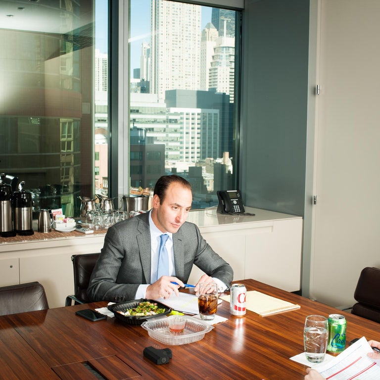 Brian Finke - Untitled (Desktop Dining no.24), photograph at 1stDibs