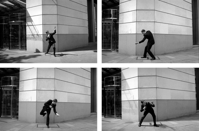 Brian Griffin - Take Up Arms by man in suit posing with the invisible ...