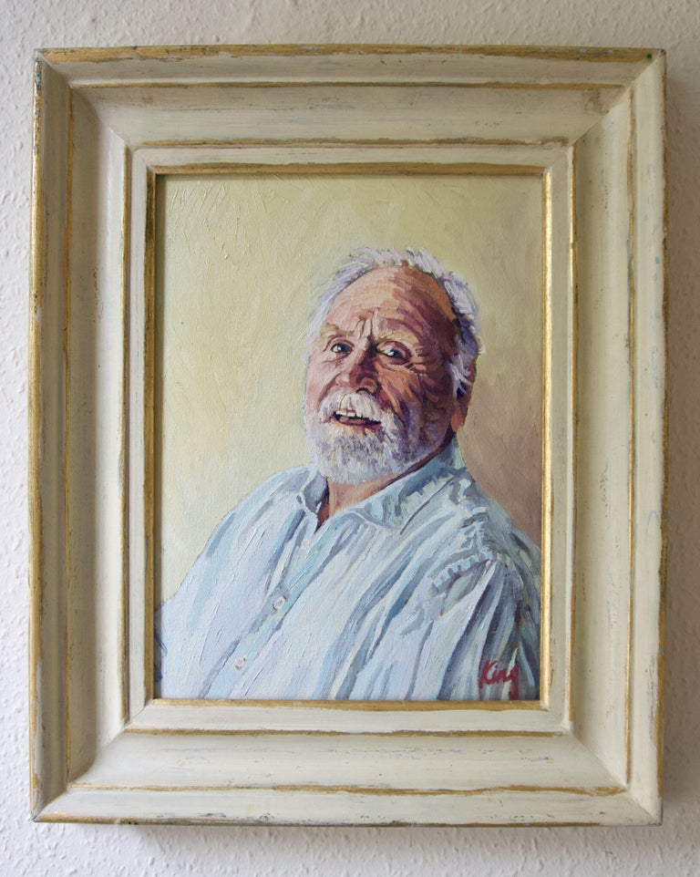 Brian King - James Cosmo, Painting, Oil on Canvas For Sale at 1stDibs