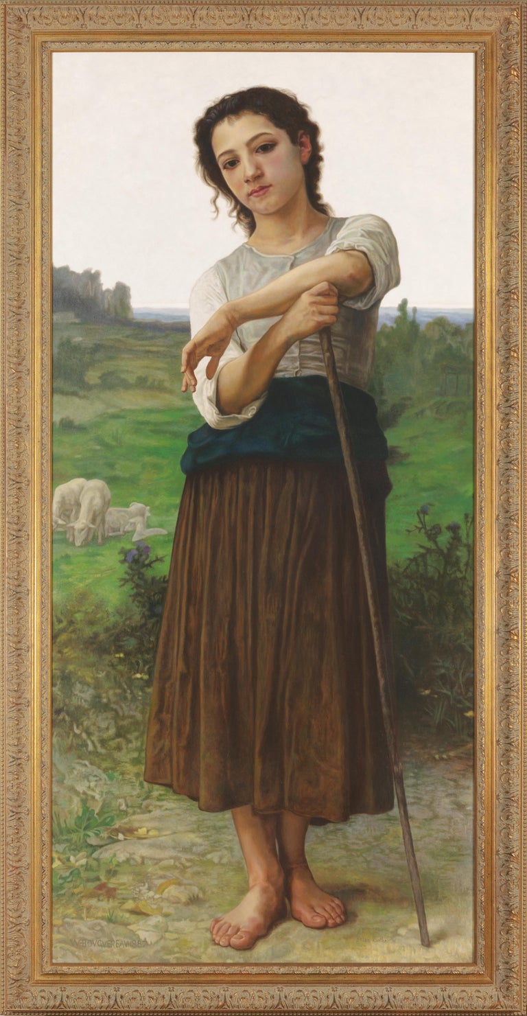 Brian Kuether - Jeune bergère debout (Young Standing Shepherdess) For ...