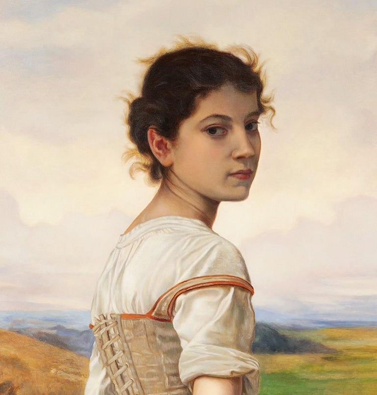 Brian Kuether - La jeune bergère (The Young Shepherdess), after the ...