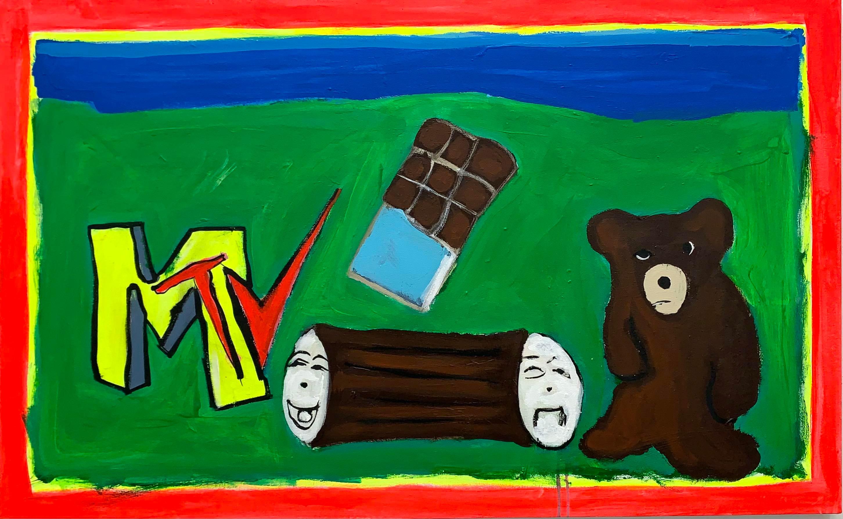 Brian Leo - Brian Leo 'Brown and Yellow 3' For Sale at 1stDibs