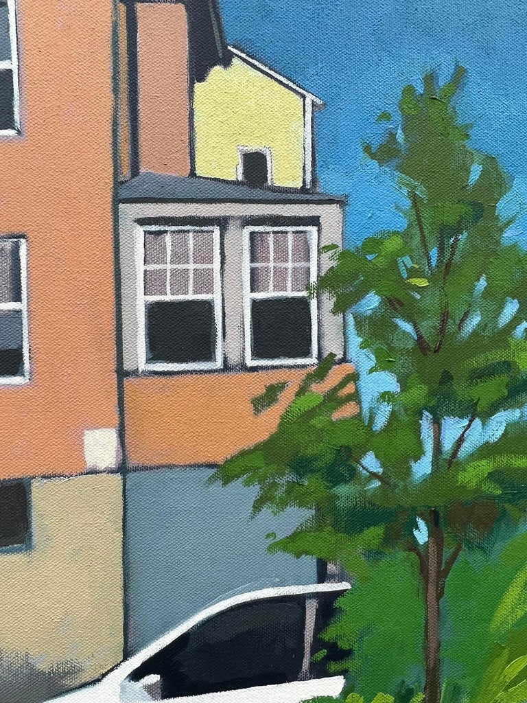 Brian McCarty - Side Street, Oil Painting For Sale at 1stDibs