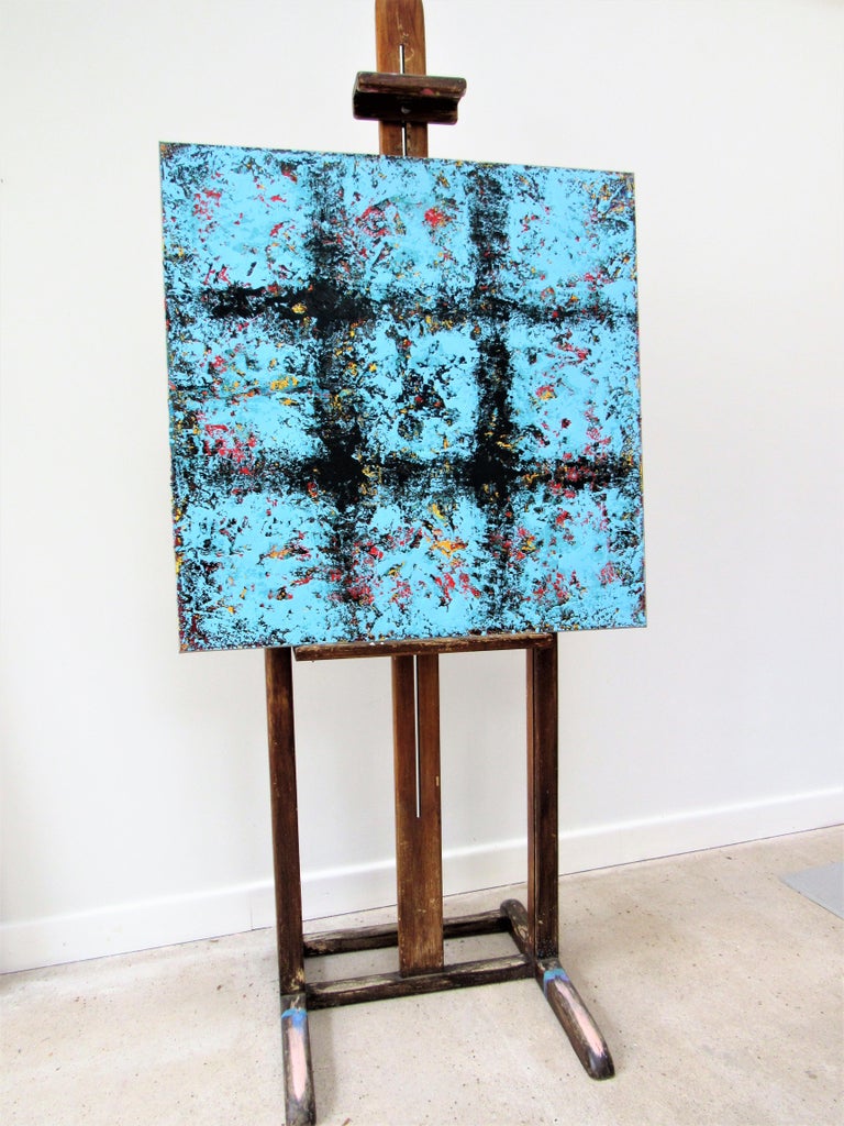 Brian Neish - Ending - Contemporary Abstract Art: Deeply Textured Oil ...