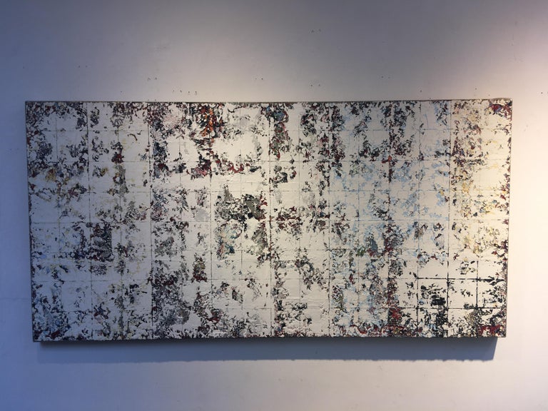 Brian Neish - White Squares - contemporary white geometric abstract ...