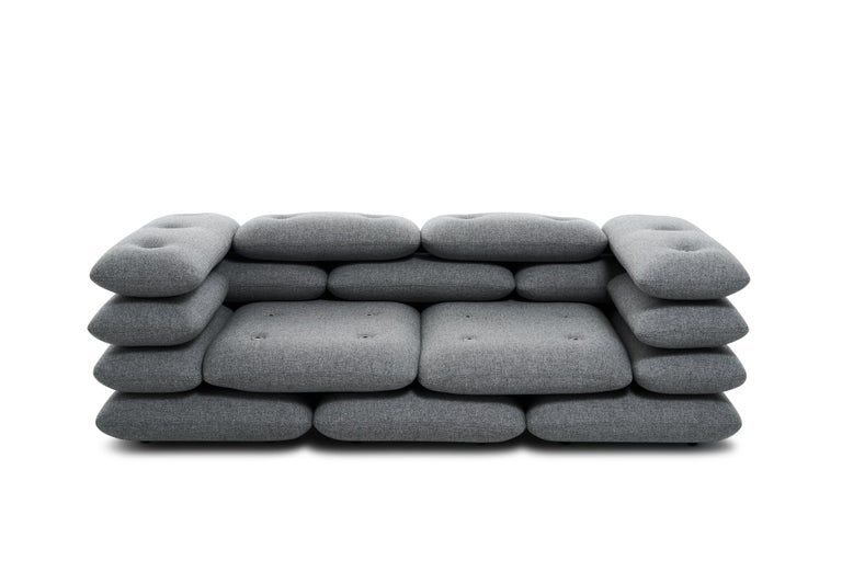 Brick 2-Seater Sofa in Hallingdal 65 - 130 by Kvadrat For Sale at 1stDibs