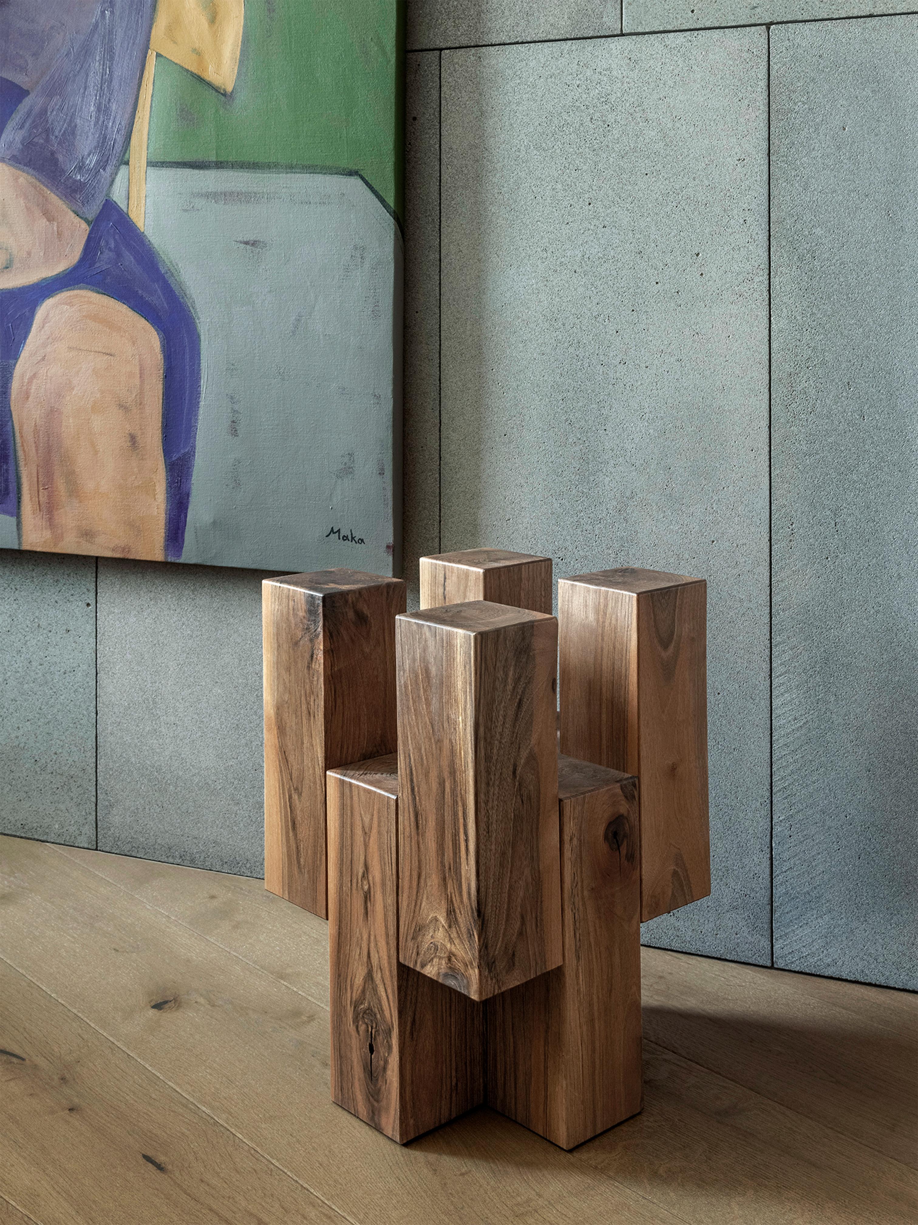 Brick Side Table 01 by Nana Zaalishvili For Sale at 1stDibs