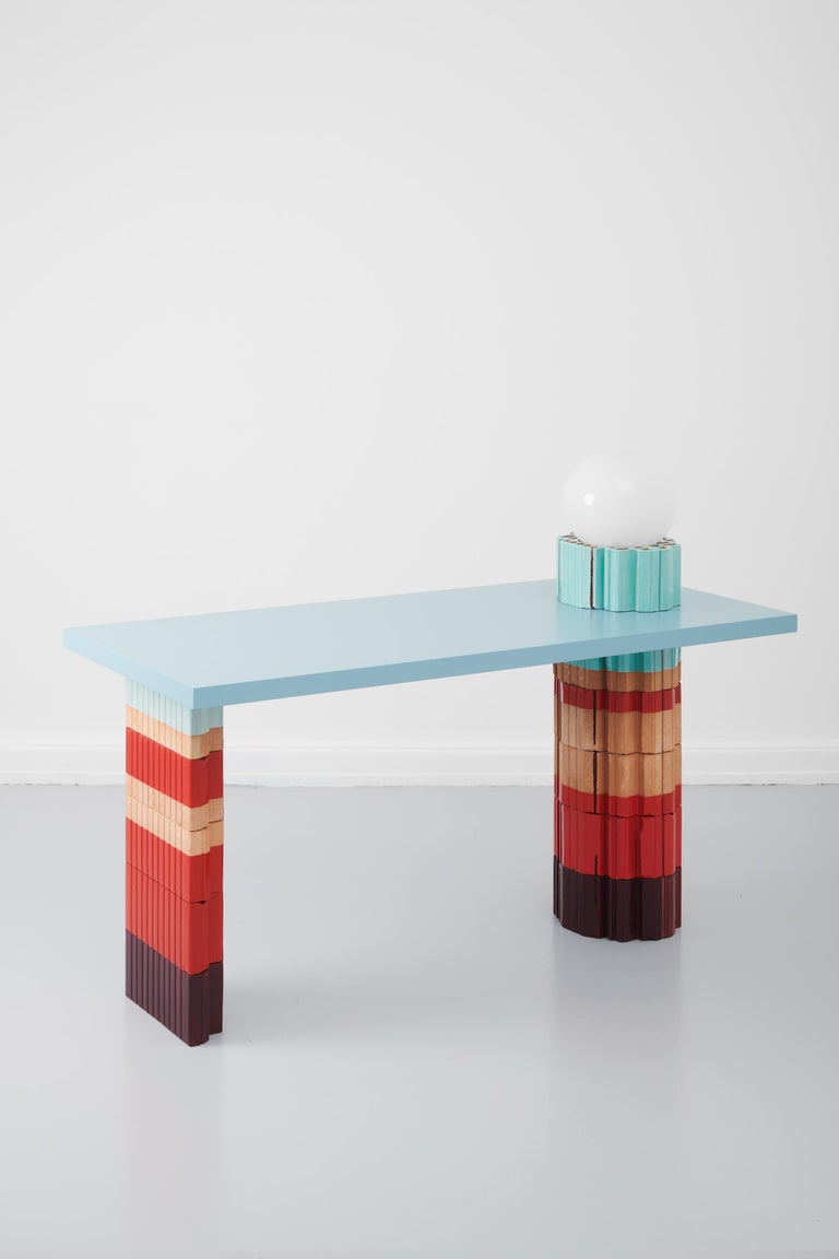 Bricks, Desk with Lamp E1 For Sale at 1stDibs