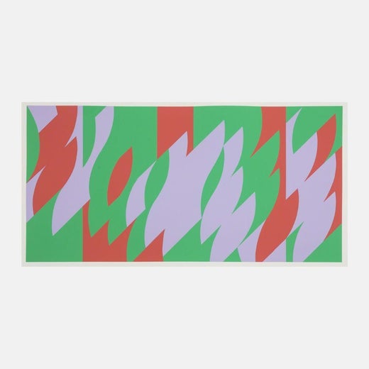 Bridget Riley - Frieze -- Screen Print, Abstract, Op Art by Bridget ...