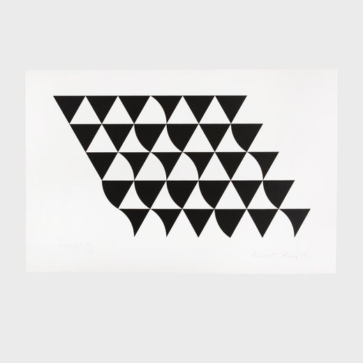 Bridget Riley - Rose Horizontal -- Screen Print, Stripes, Patterns, Op ...