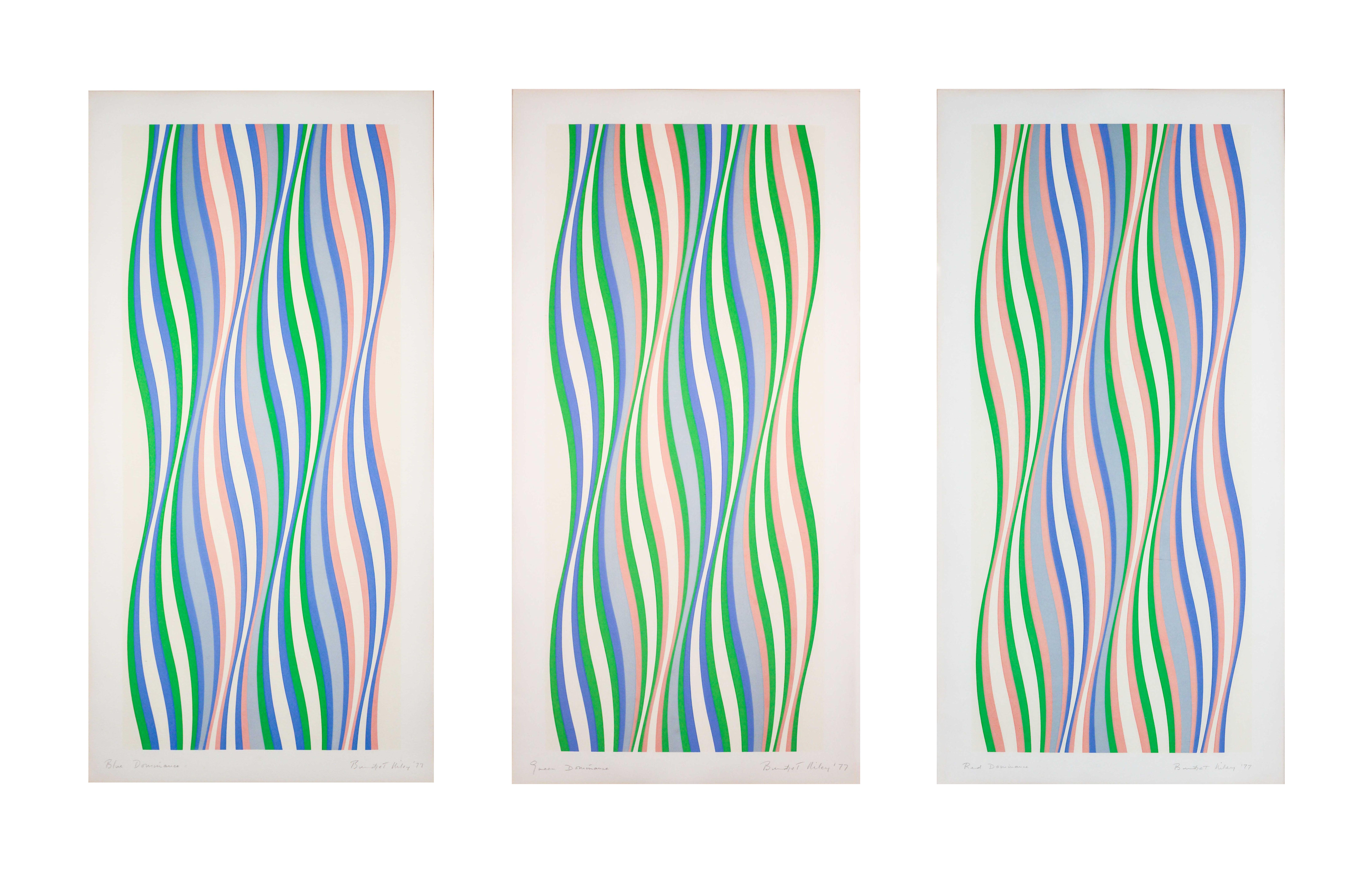 Bridget Riley Art - 12 For Sale at 1stdibs