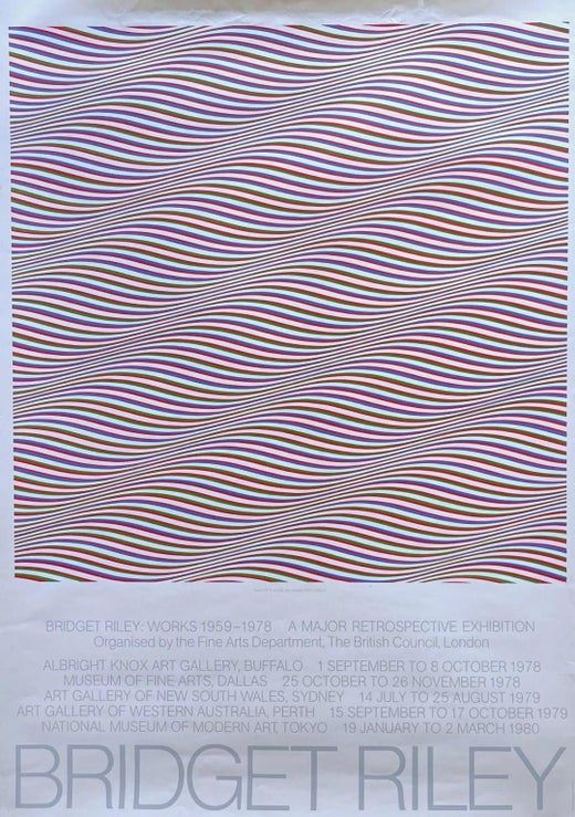 Bridget Riley - Untitled [Elongated Triangles 1] -- Print, Abstract, Op Art by Bridget RIley For ...
