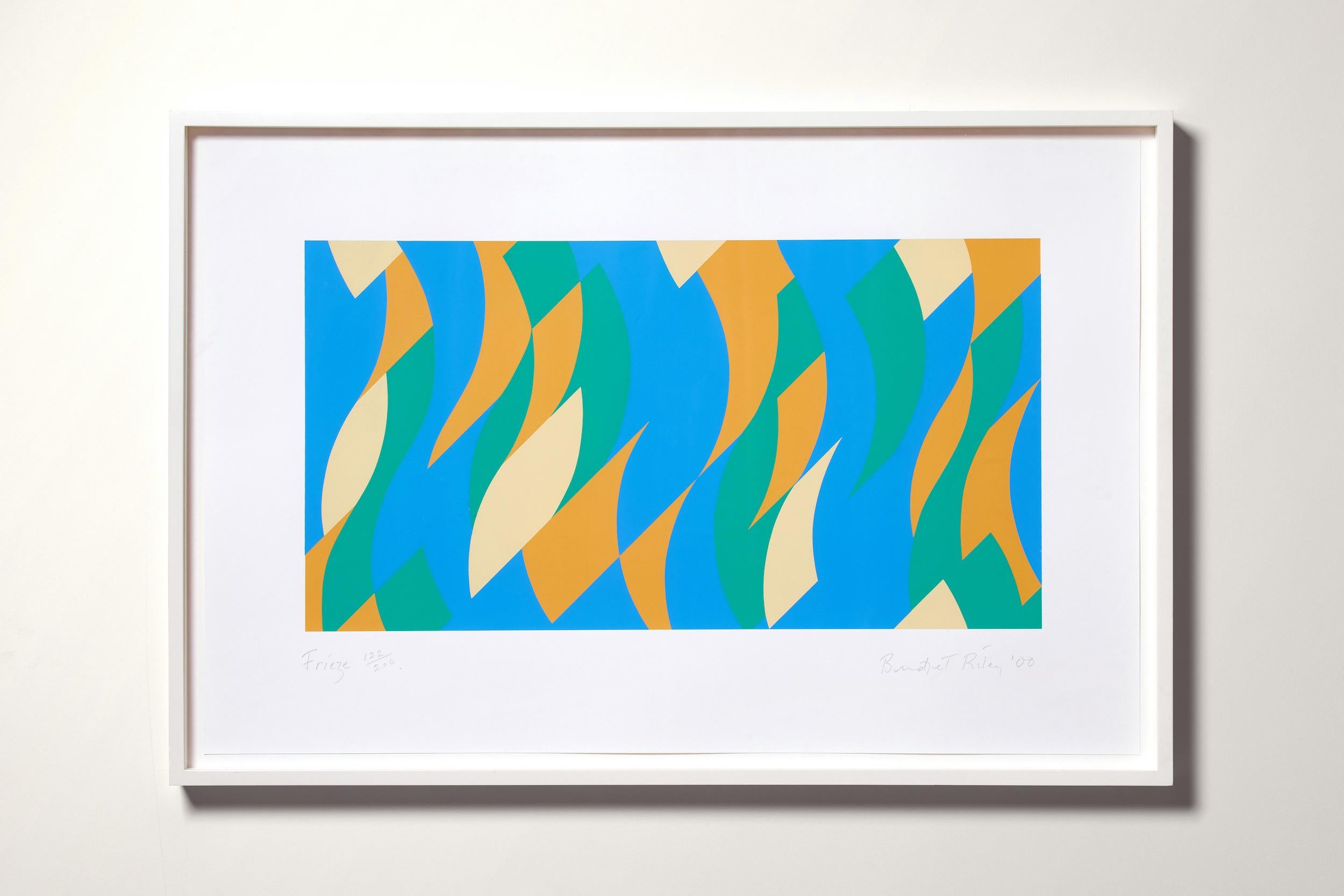 Bridget Riley - Frieze -- Screen Print, Abstract, Op Art by Bridget ...