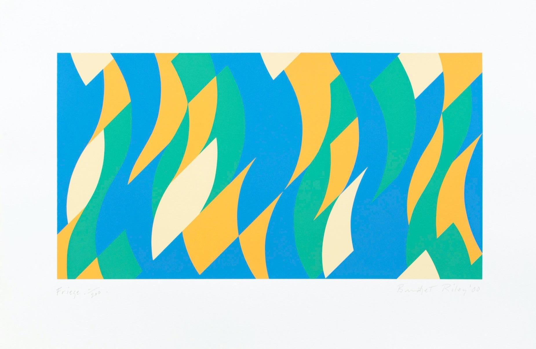 Bridget Riley - About Lilac - Screenprint, Abstract prints, Op Art ...