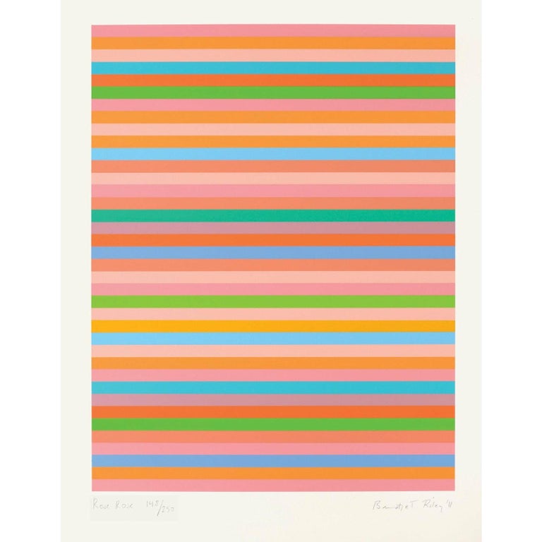 Bridget Riley - Rose Rose en vente sur 1stDibs