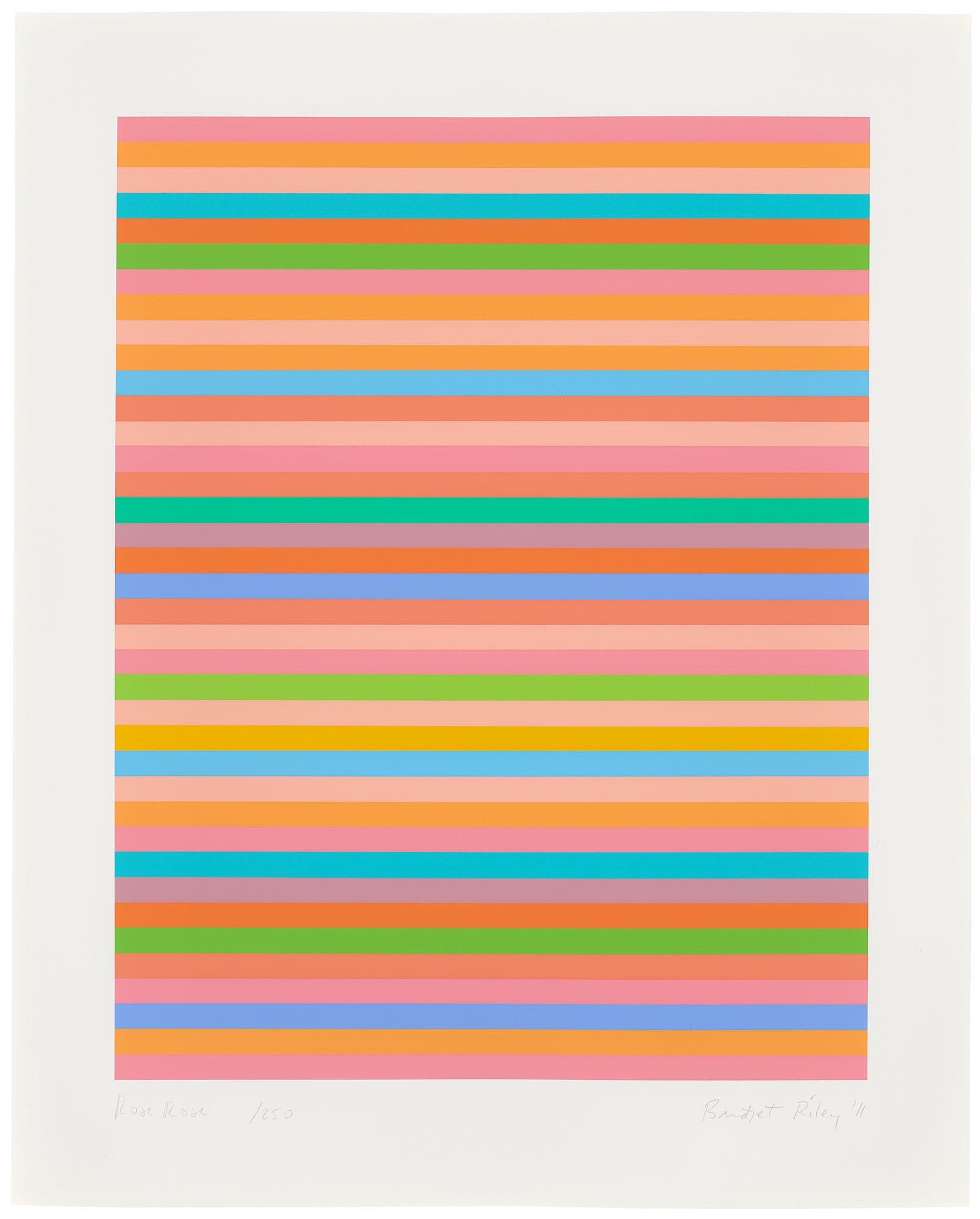 Bridget Riley - Firebird -- Screen Print, Abstract, Op Art by Bridget ...