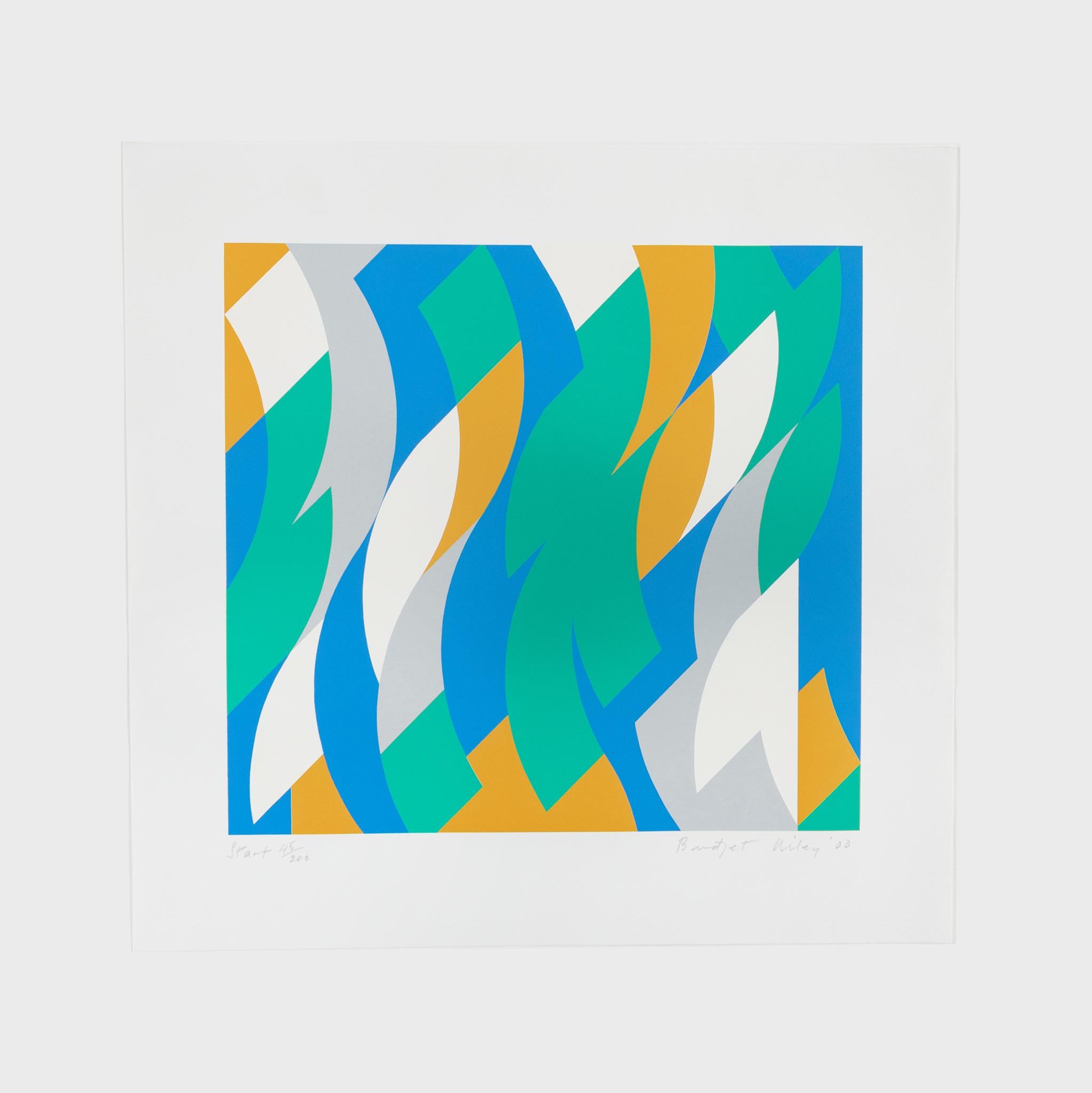 Bridget Riley - Leap - Bridget Riley, Abstract Art, Op Art ...