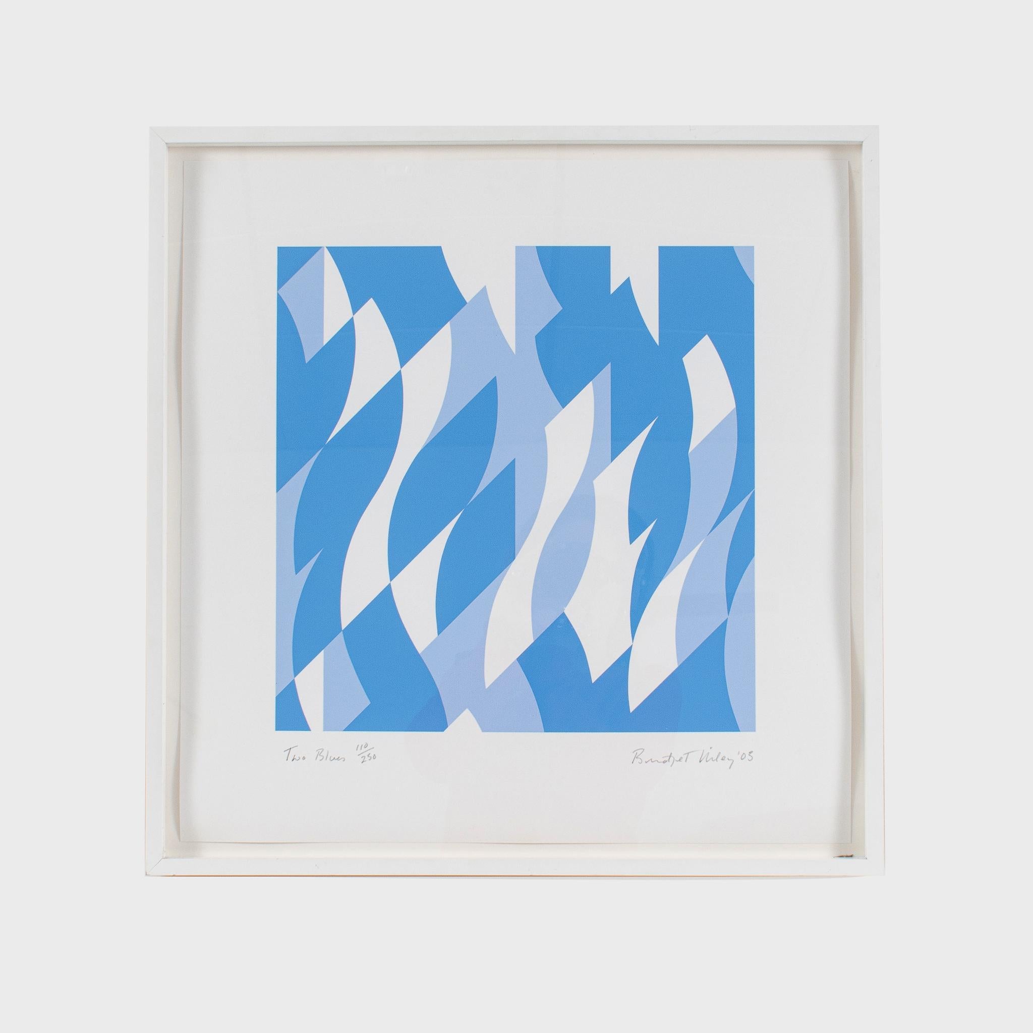Bridget Riley - About Lilac - Screenprint, Abstract prints, Op Art ...