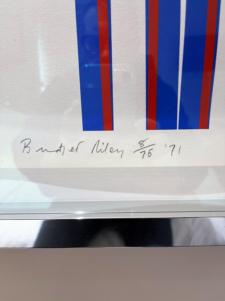 Bridget Riley - Untitled Elongated Triangle 1 (s.10) at 1stDibs