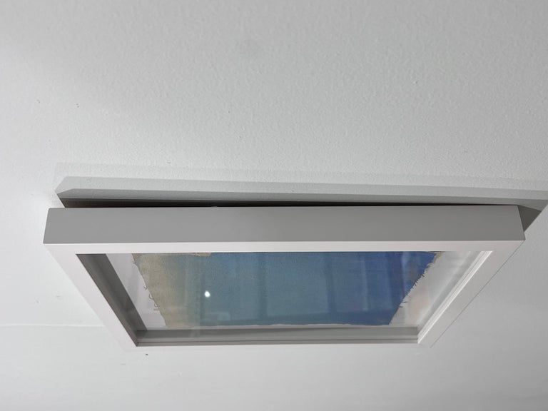 Bridgette Duran - Color Field Light Blue Gradient Painting For Sale at ...