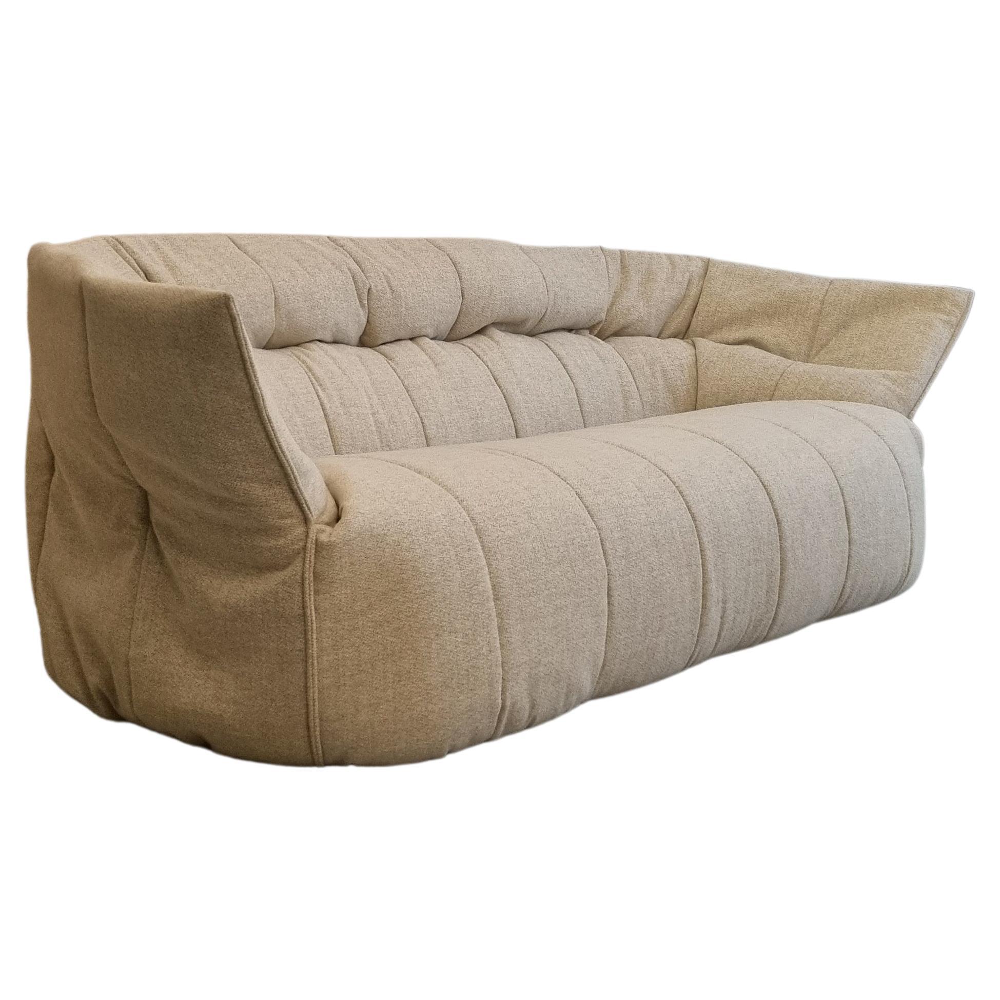 Brigantin sofa 3 seater by Michel Ducaroy for Ligne Roset 1980s For ...