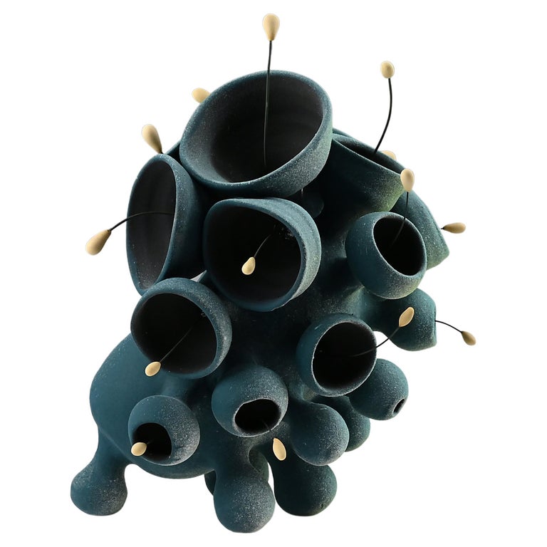 Unique Colorful Sculpture, Toni Losey For Sale at 1stDibs