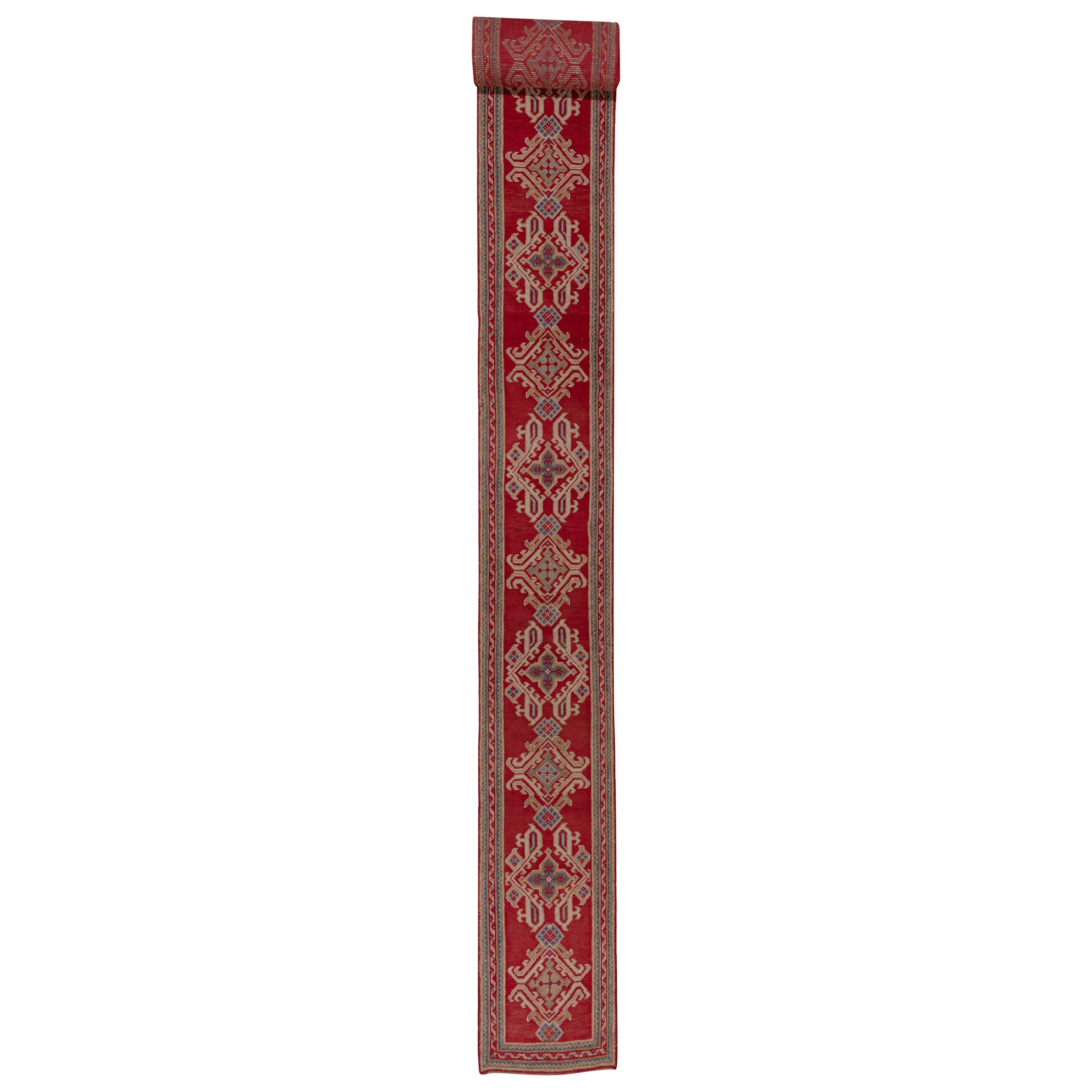 Narrow Konya Runner For Sale at 1stDibs