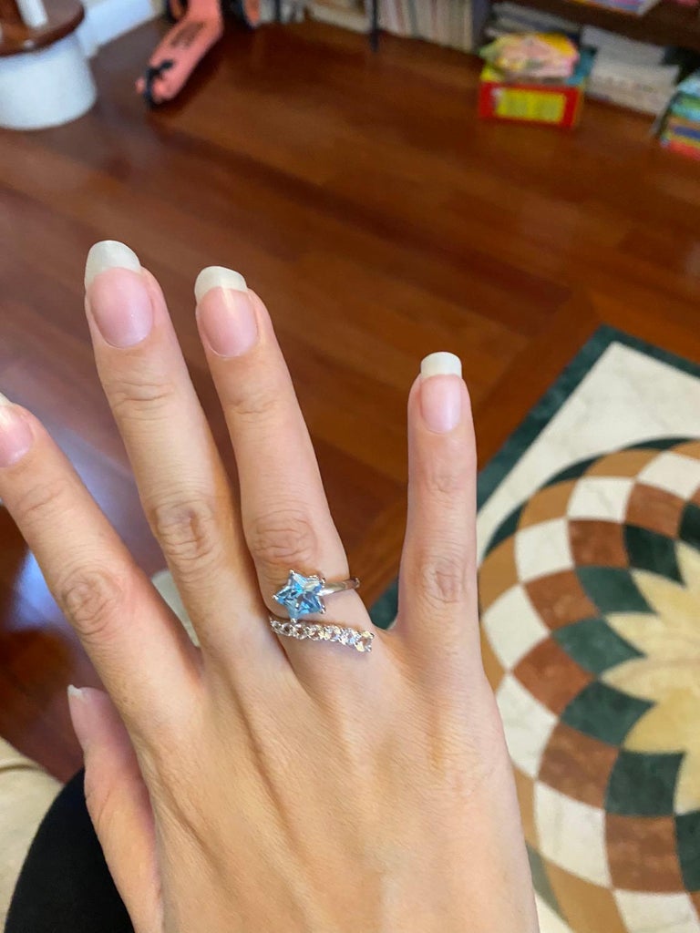 Bright Shooting Star Ring For Sale at 1stDibs