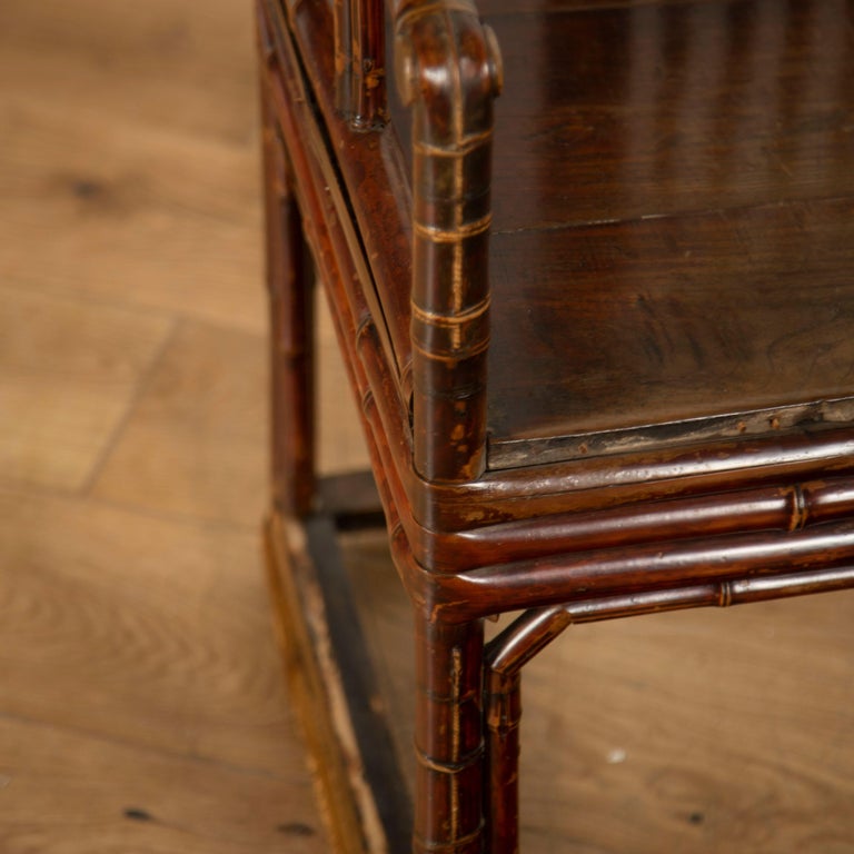 Brighton Pavillion Style Bamboo Armchairs at 1stDibs