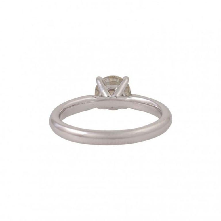 Brilliant Solitaire Ring 1.03 Ct For Sale at 1stDibs