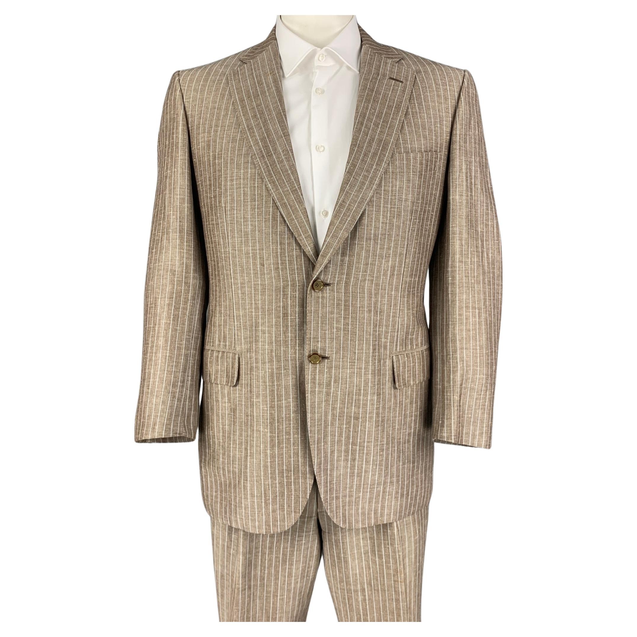 Brioni Parlamento Two-Piece Wool Suit at 1stDibs | brioni black suit