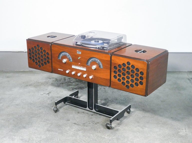 Brionvega RR 126, Turntable Radio, Castiglioni Brothers Design, Italy ...