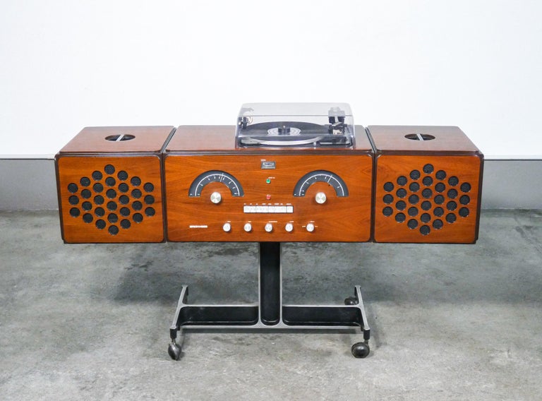 Brionvega RR 126, Turntable Radio, Castiglioni Brothers Design, Italy ...