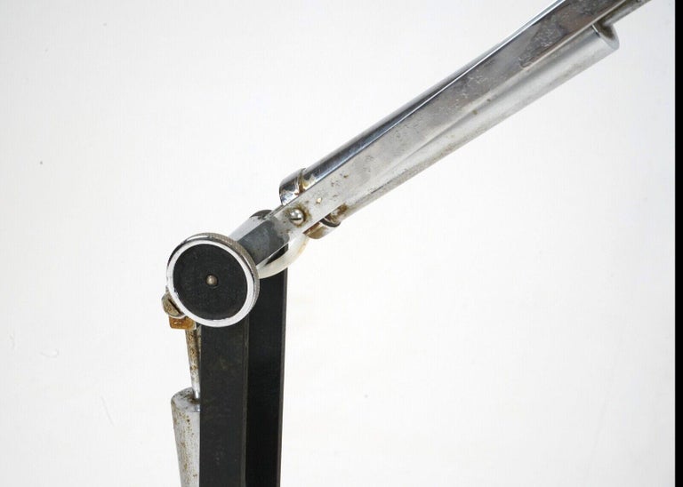 British 1930s Anglepoise Floor Standing Trolley Lamp For Sale at 1stDibs