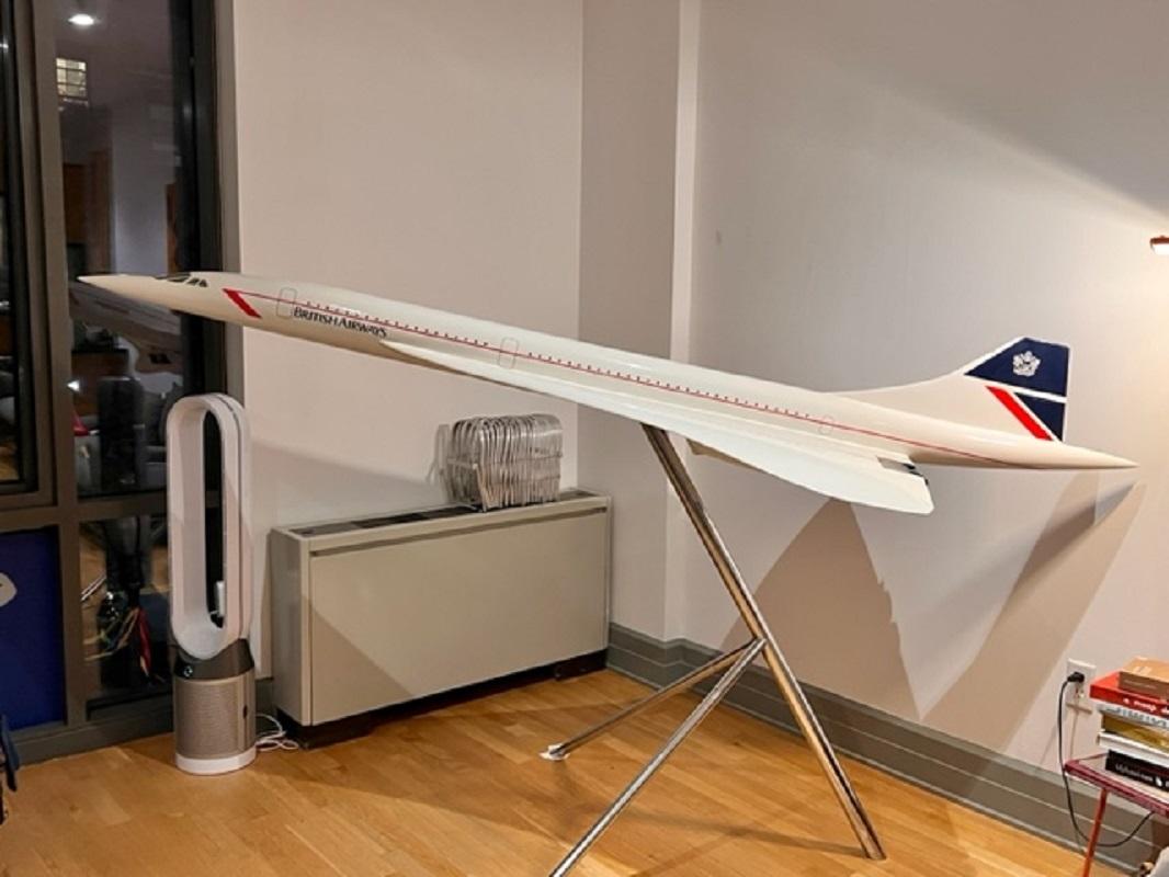 British Airways Large Scale Model "Concorde" For Sale at 1stDibs