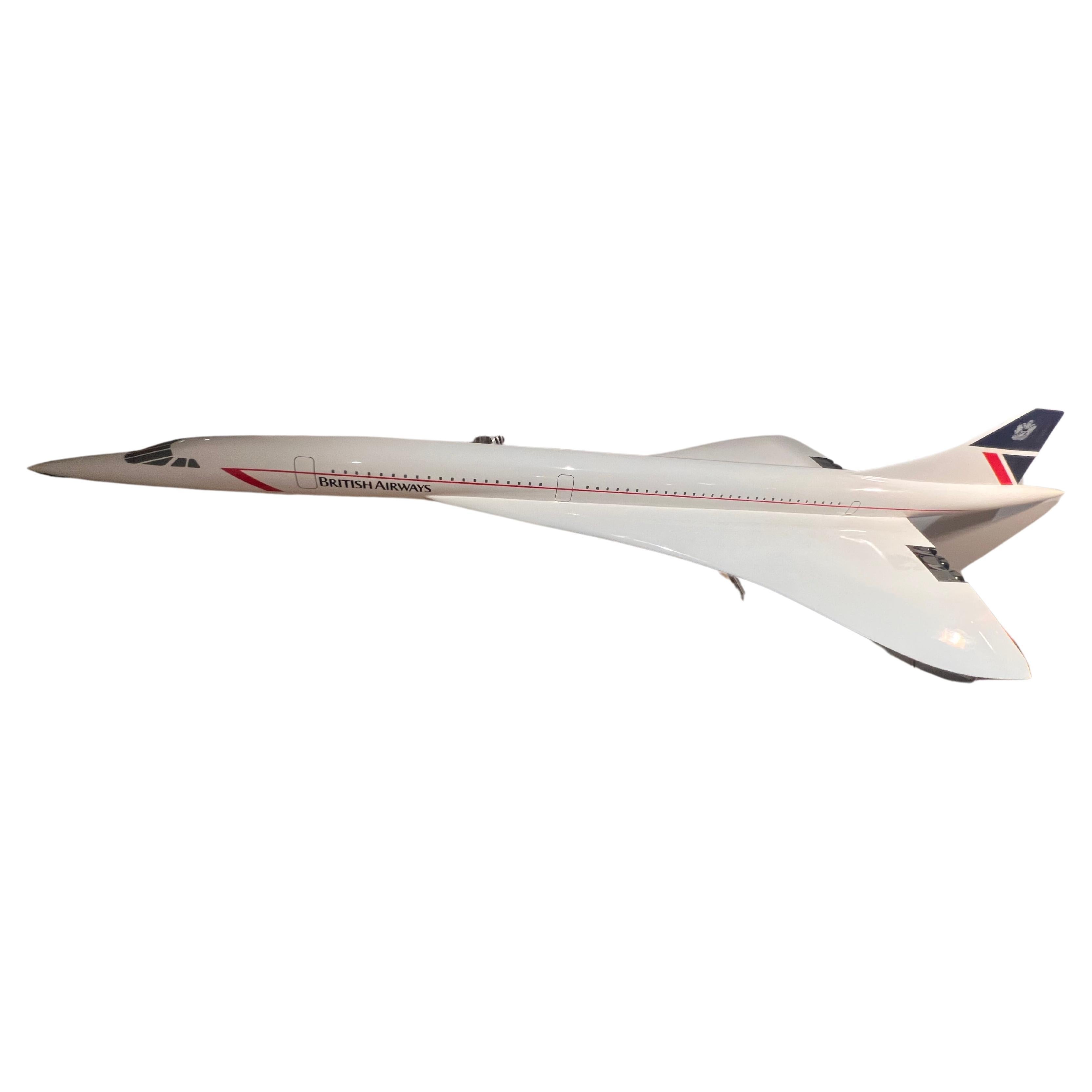 British Airways Large Scale Model "Concorde" For Sale at 1stDibs