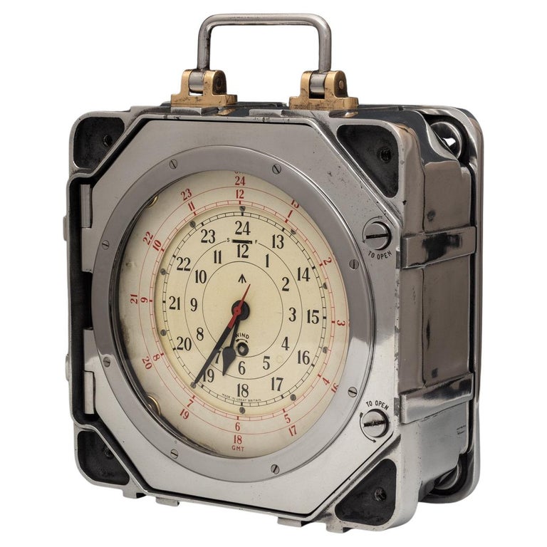 British Army Signals Clock, circa 1955 at 1stDibs