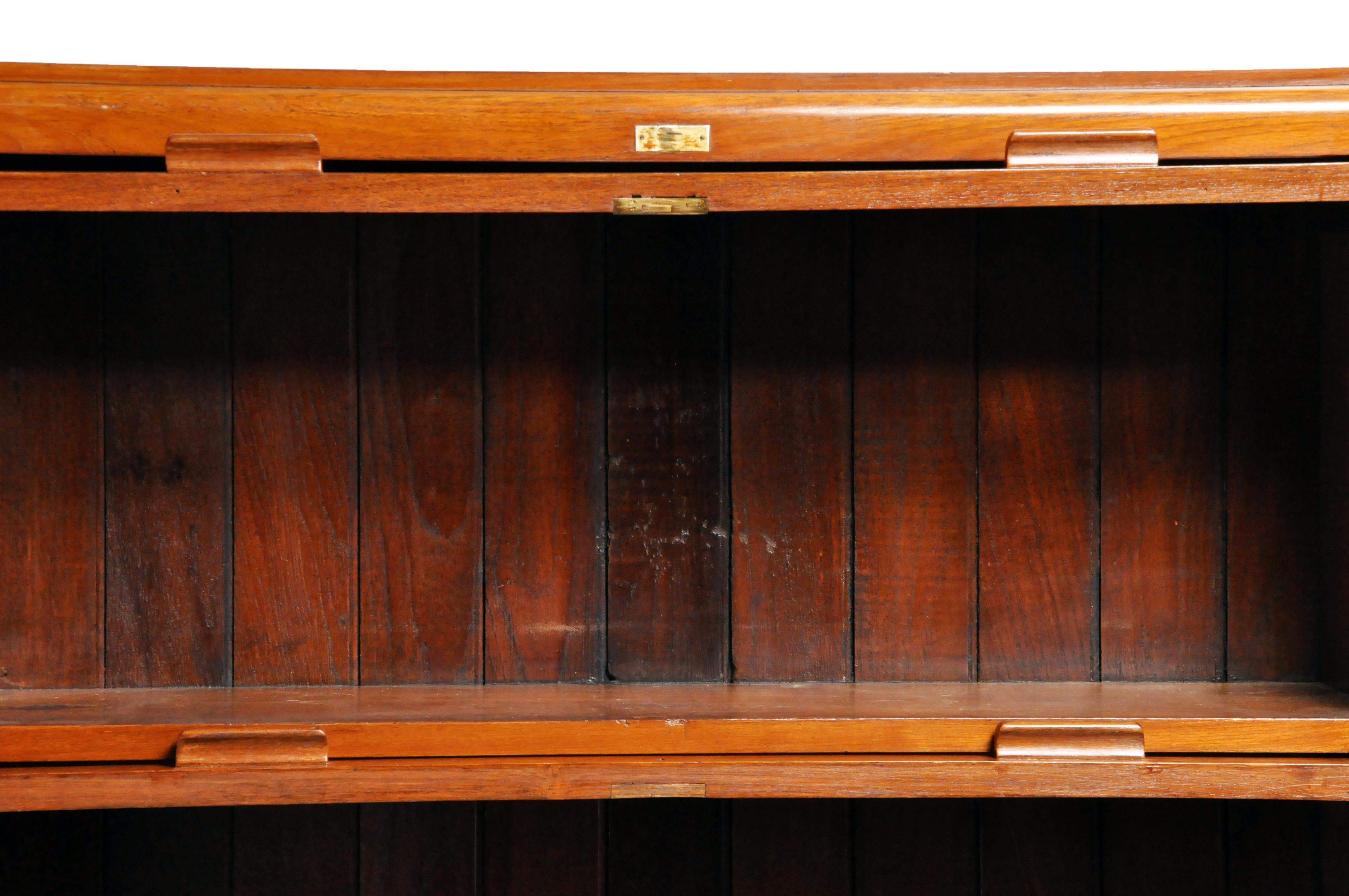 British Colonial Barrister's Bookcase at 1stDibs