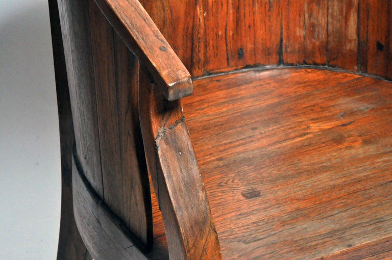 British Colonial Round Back Chairs at 1stDibs