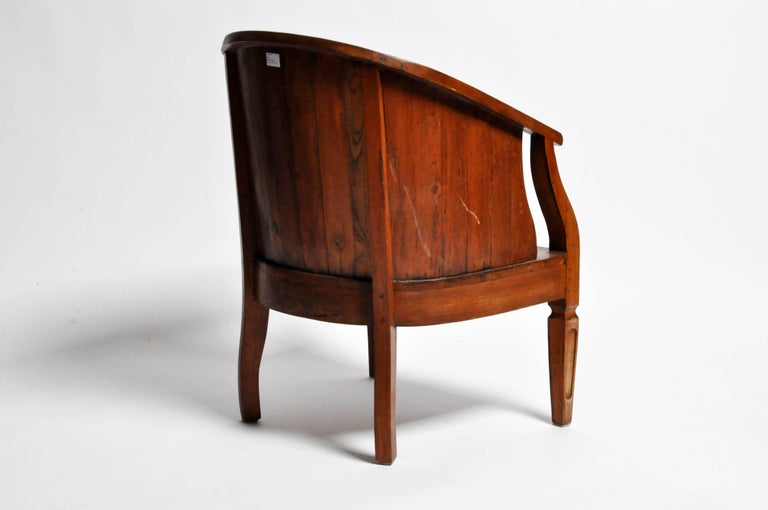 British Colonial Round Back Chairs at 1stDibs
