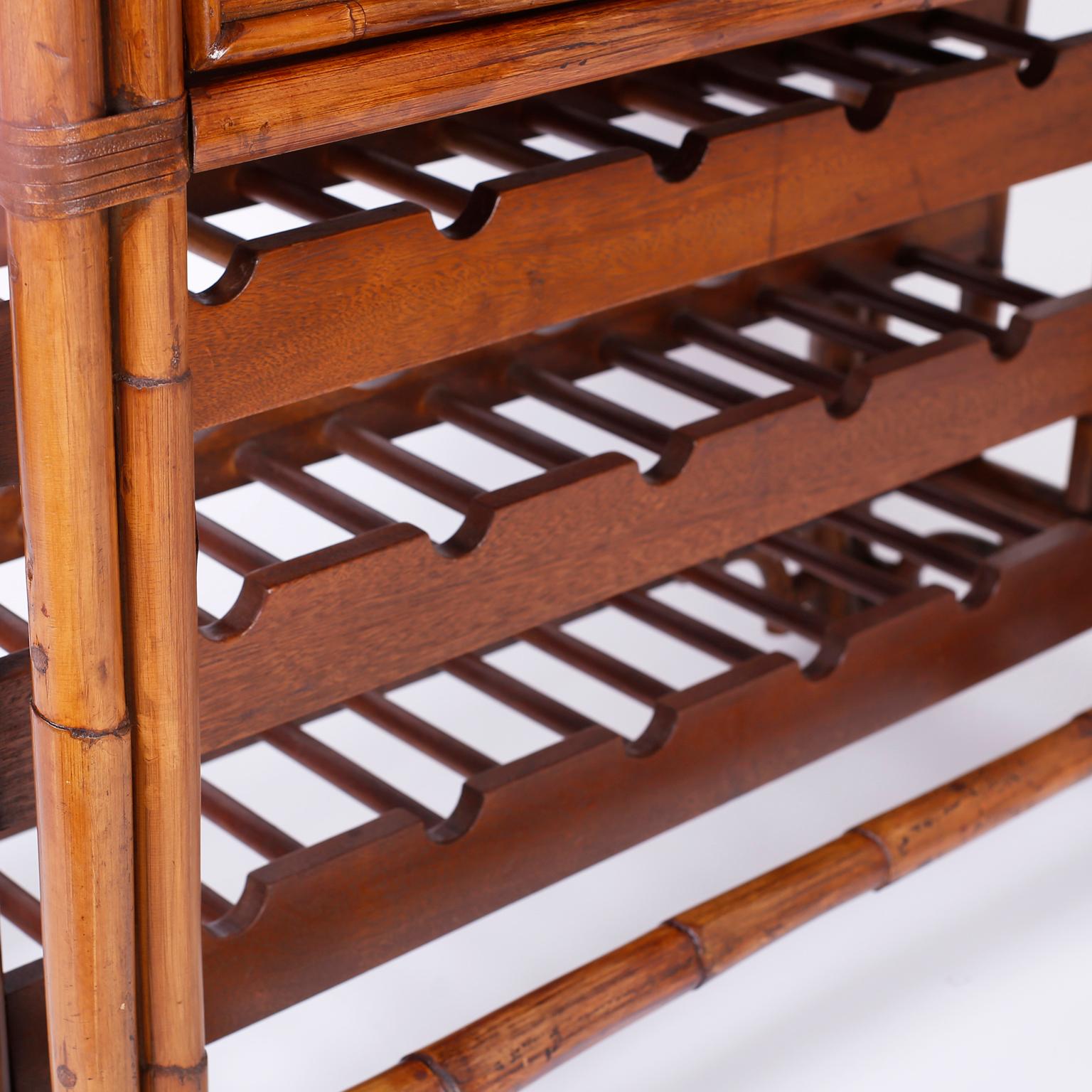 British Colonial Style Bamboo Bar at 1stDibs | bamboo bars, bamboo bar ...