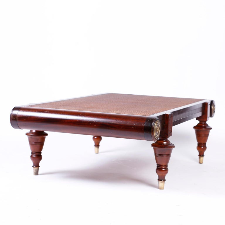 British Colonial Style Coffee Table at 1stDibs