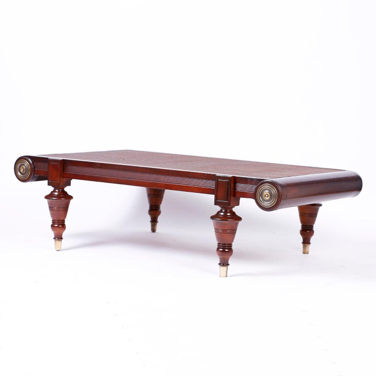 British Colonial Style Coffee Table at 1stDibs